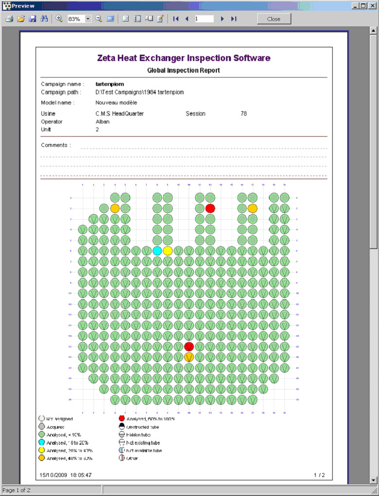 Remote field inspection (RFT) for internal defects detection on tube